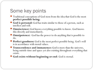 The idea of God | PPT