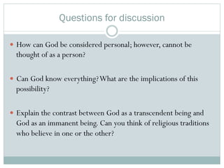 The idea of god | PDF