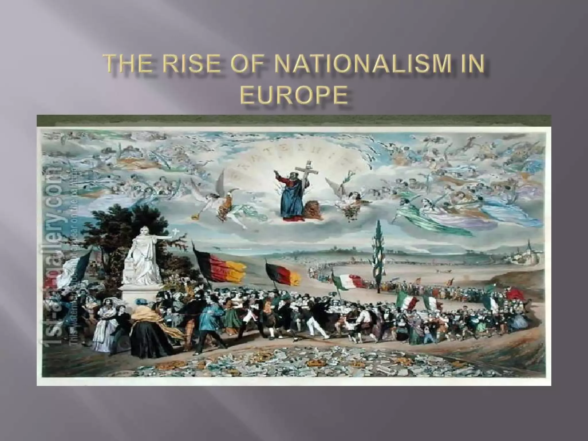 The idea of nationalism in europe ppt | PPTX