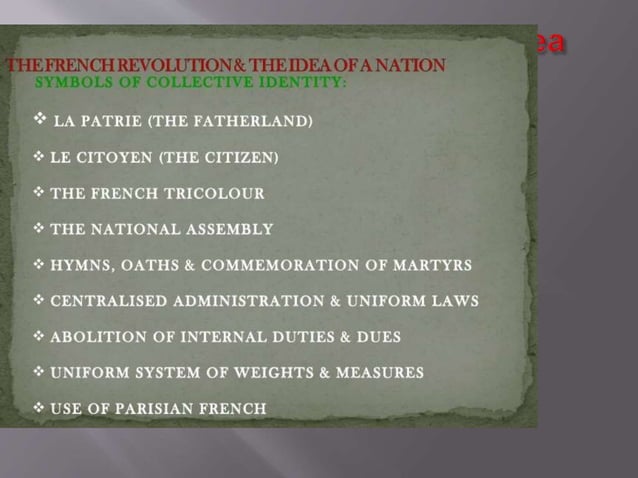 The idea of nationalism in europe ppt | PPT