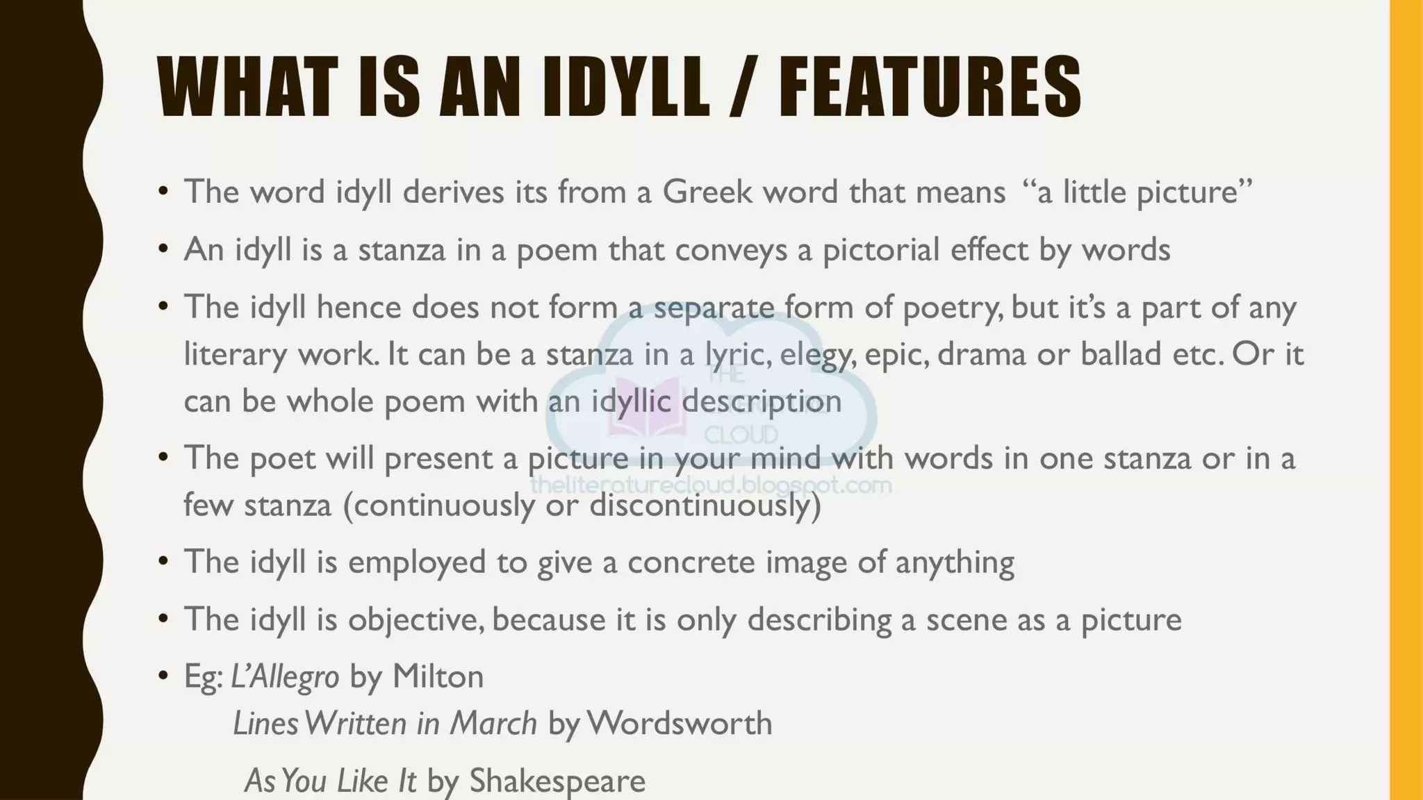 The idylls | PDF