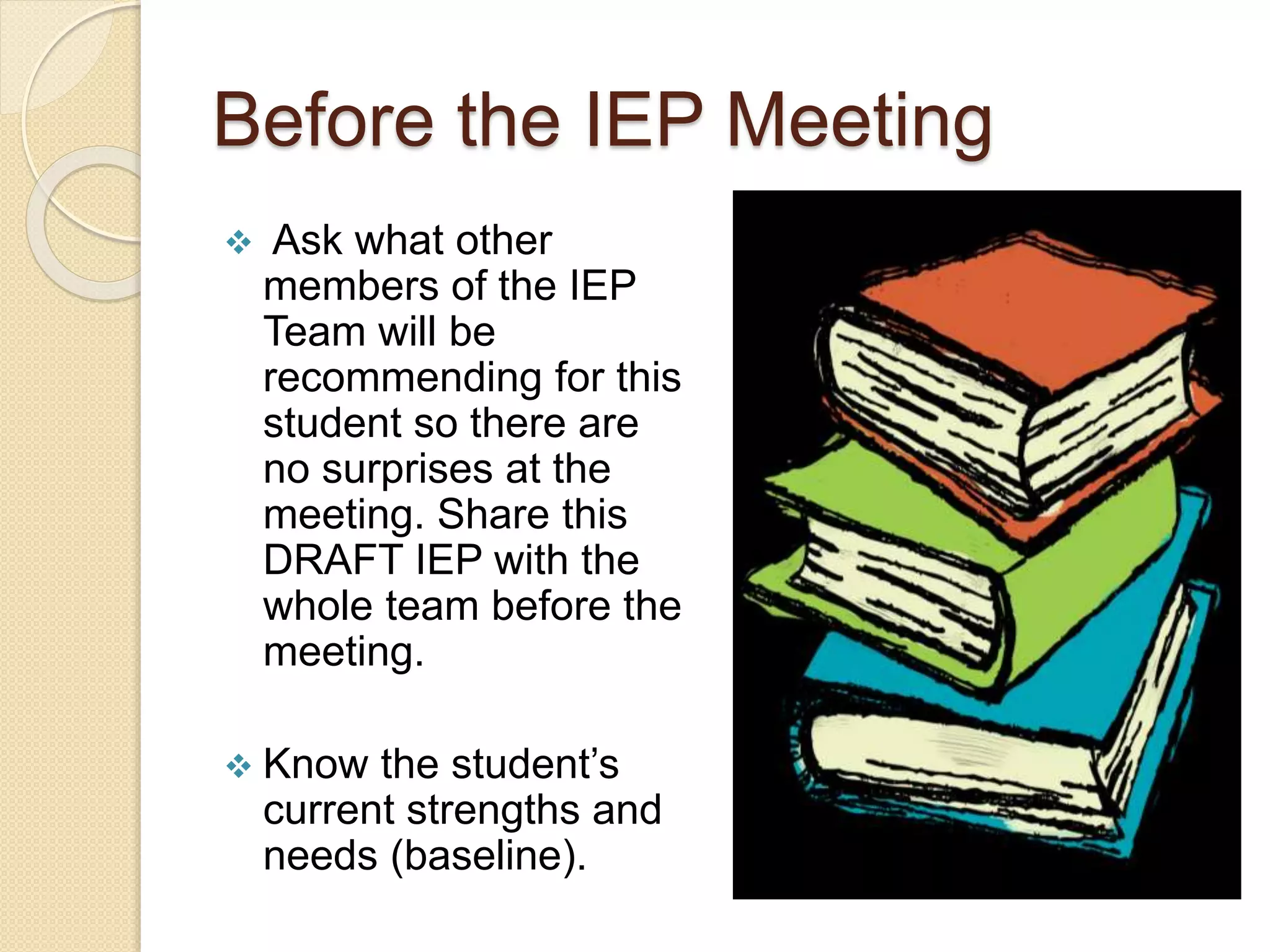 The IEP Process | PPTX