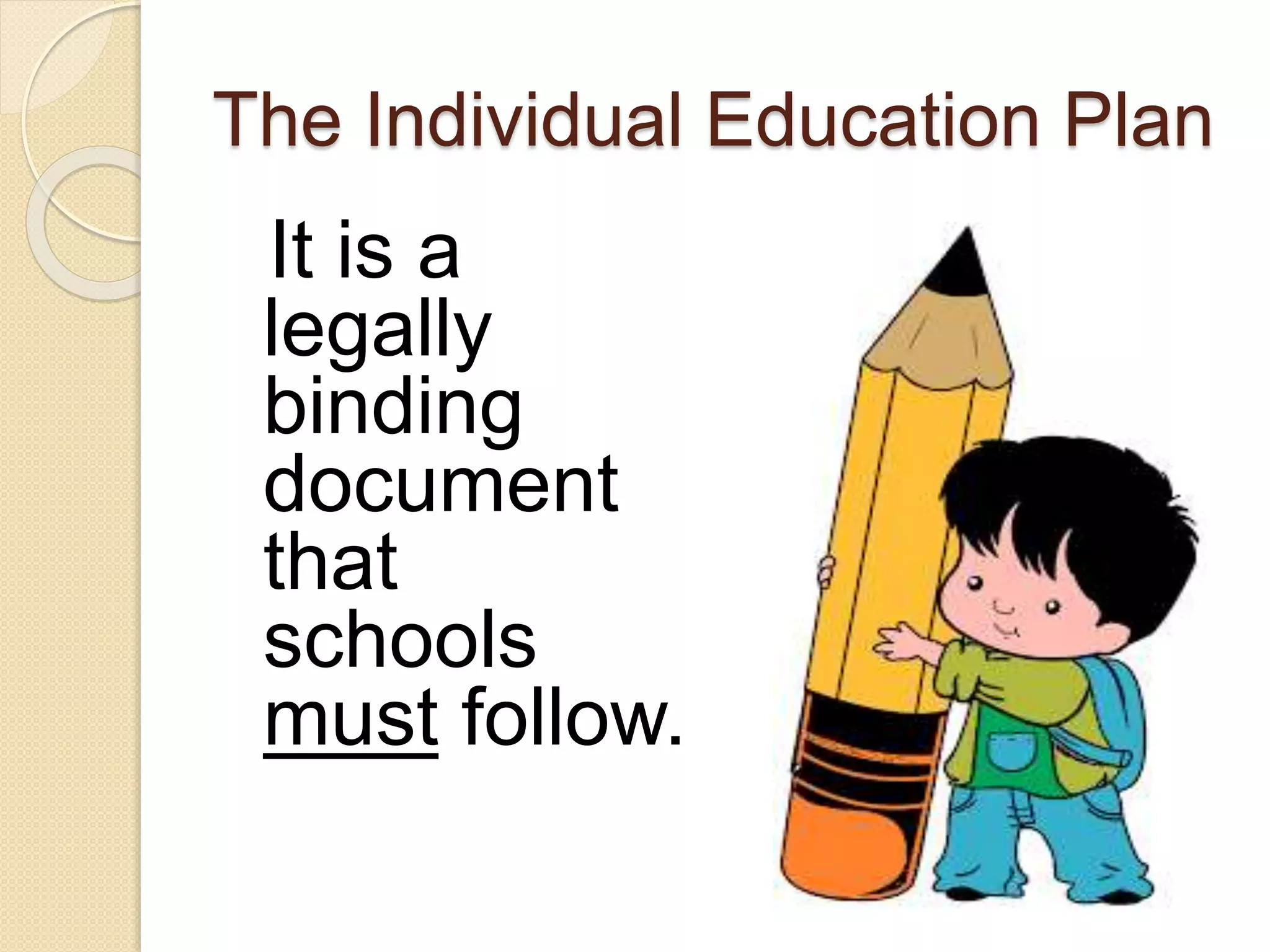 The IEP Process | PPTX