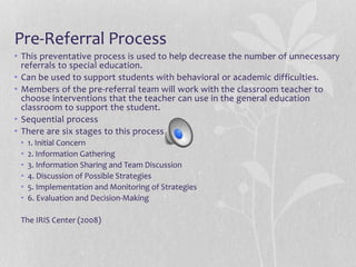 The IEP Process | PPTX