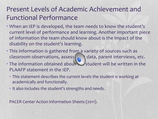 The IEP Process | PPTX