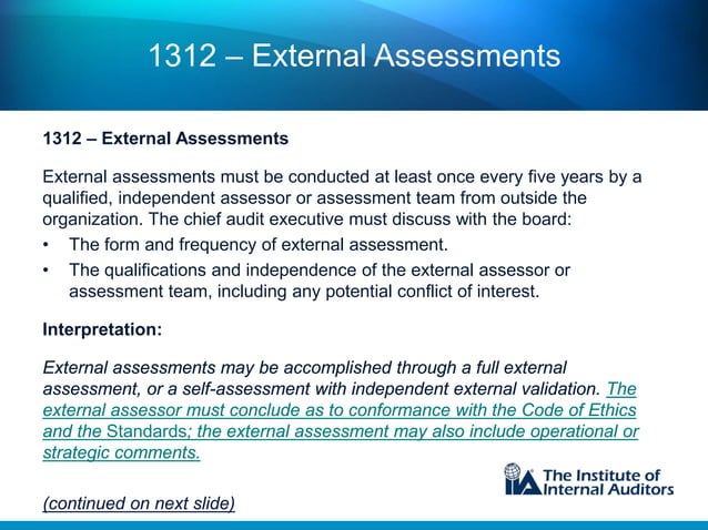 The iia s 2017 international professional practices framework | PDF