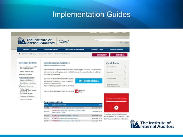The iia s 2017 international professional practices framework | PDF