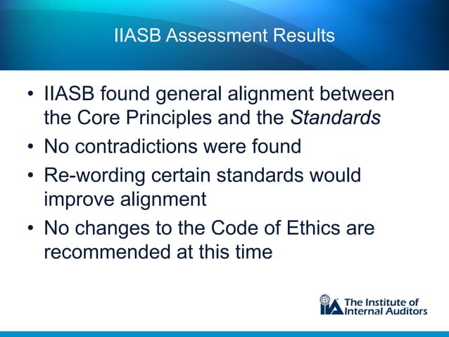 The iia s 2017 international professional practices framework | PDF
