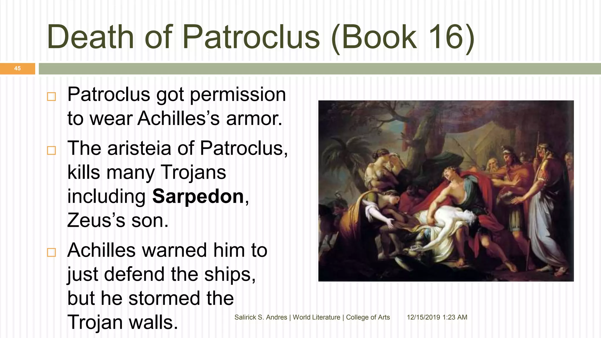 The Iliad | PPTX