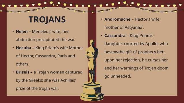 The Story of the Iliad-Greek Mythology-Homer | PPT