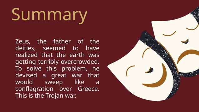 The Story of the Iliad-Greek Mythology-Homer | PPT