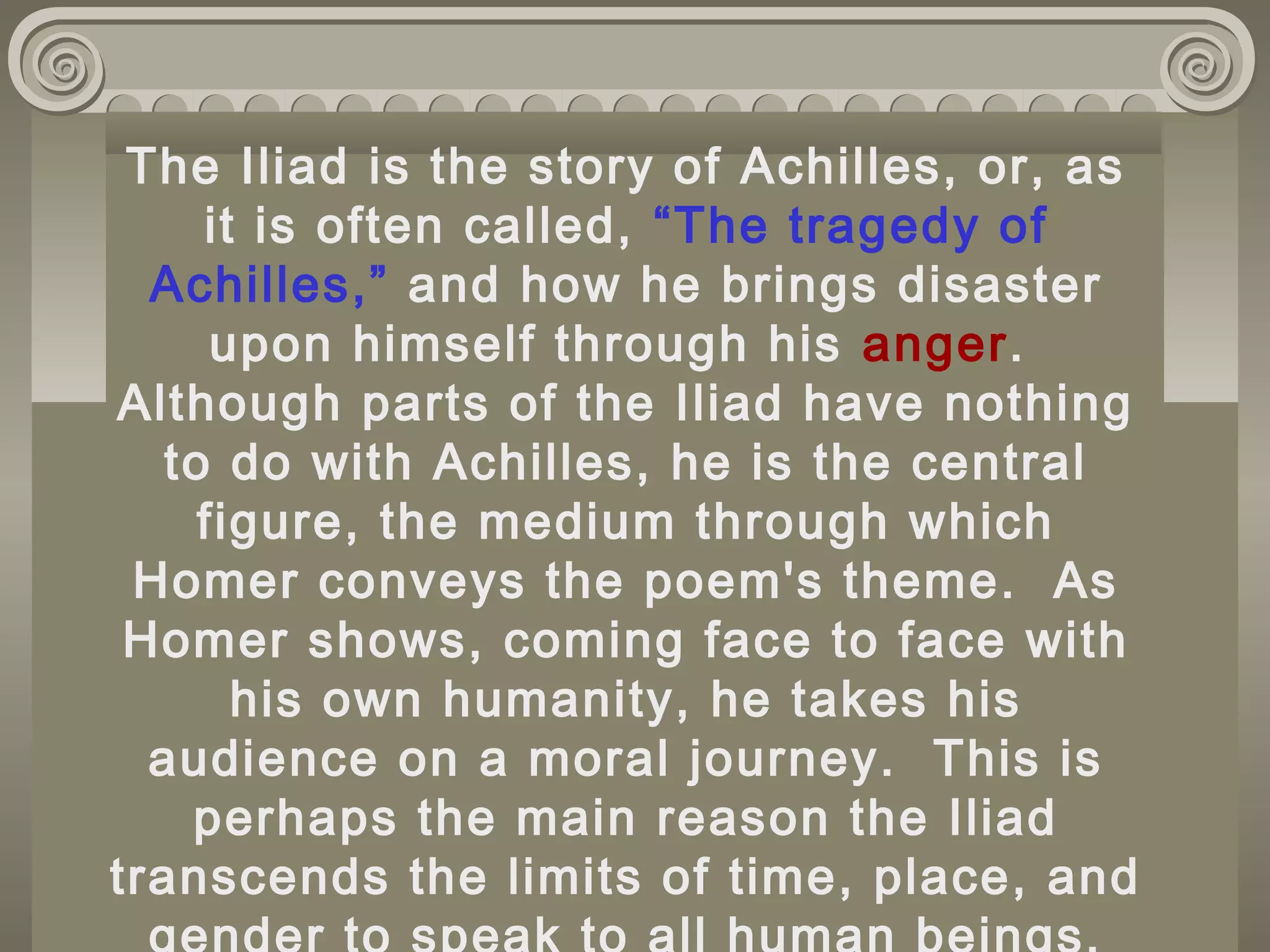 The iliad -_background_information | PPT | Poetry | Books and Literature