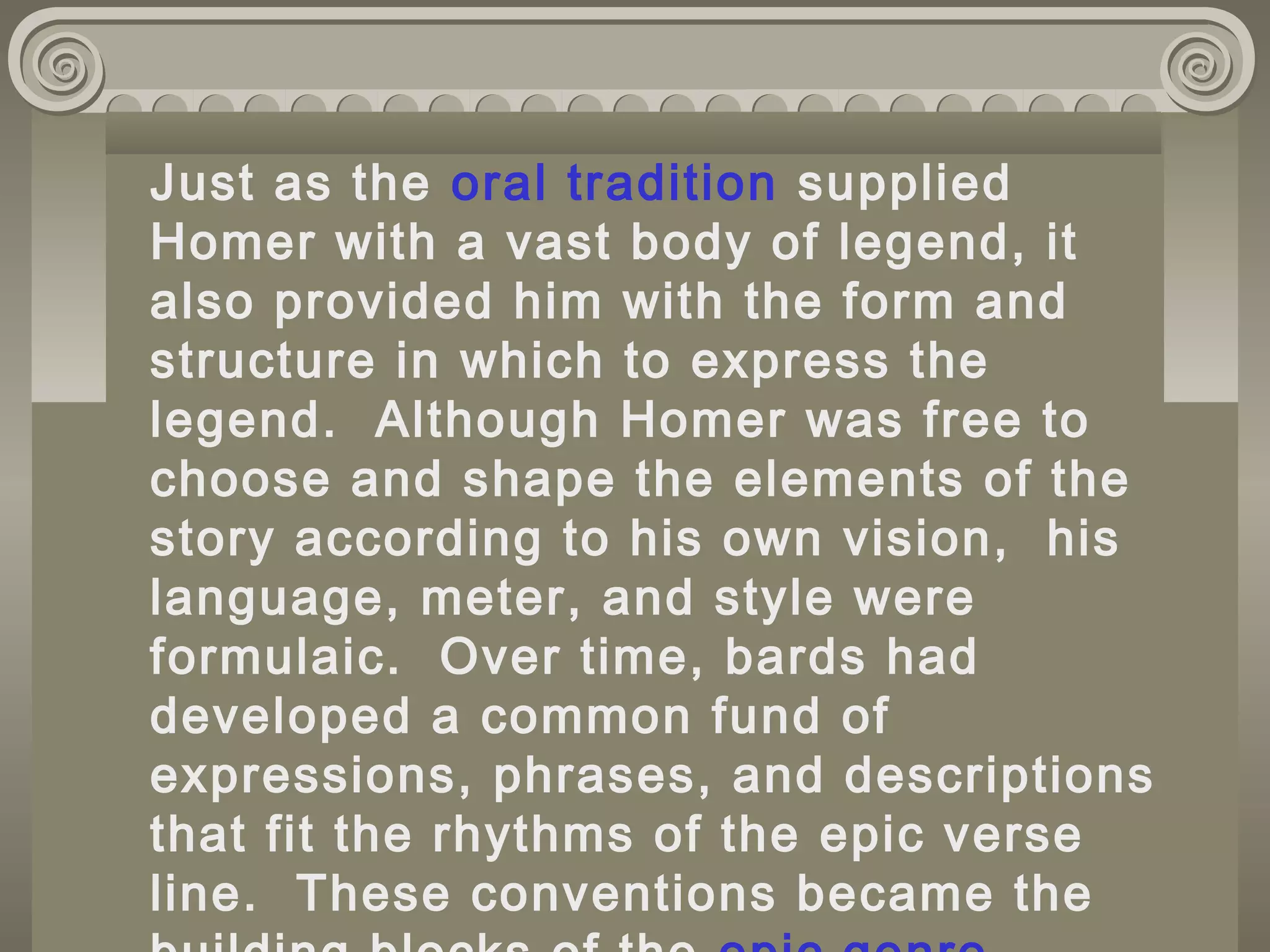 The iliad -_background_information | PPT