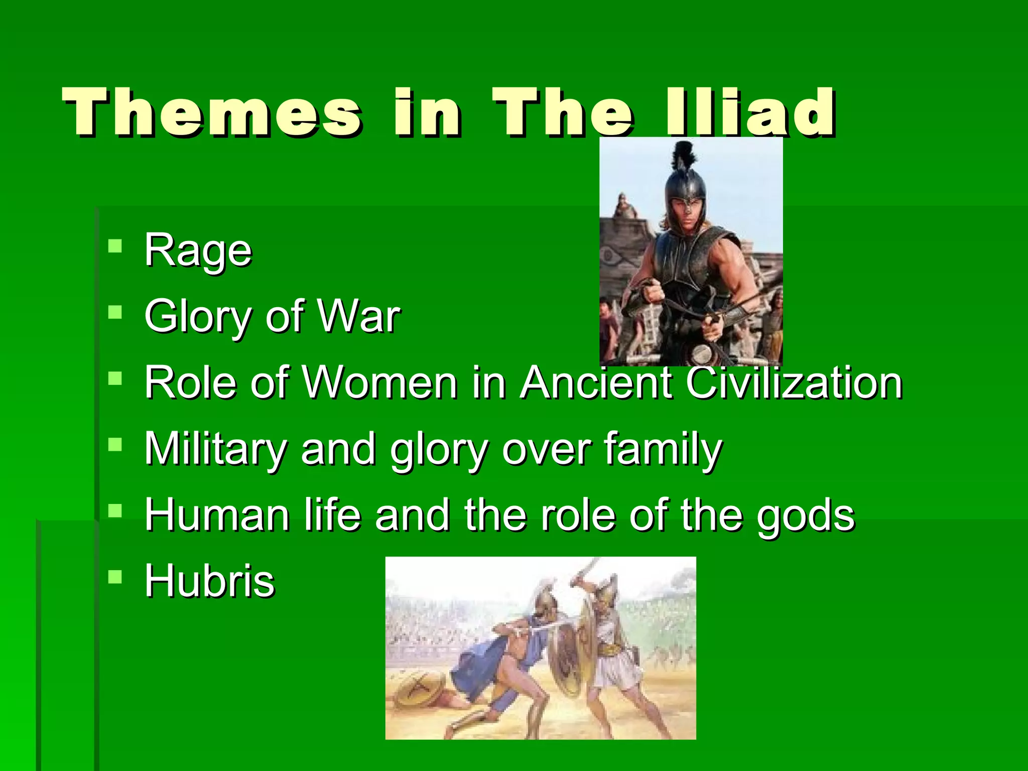 The iliad intro | PPT