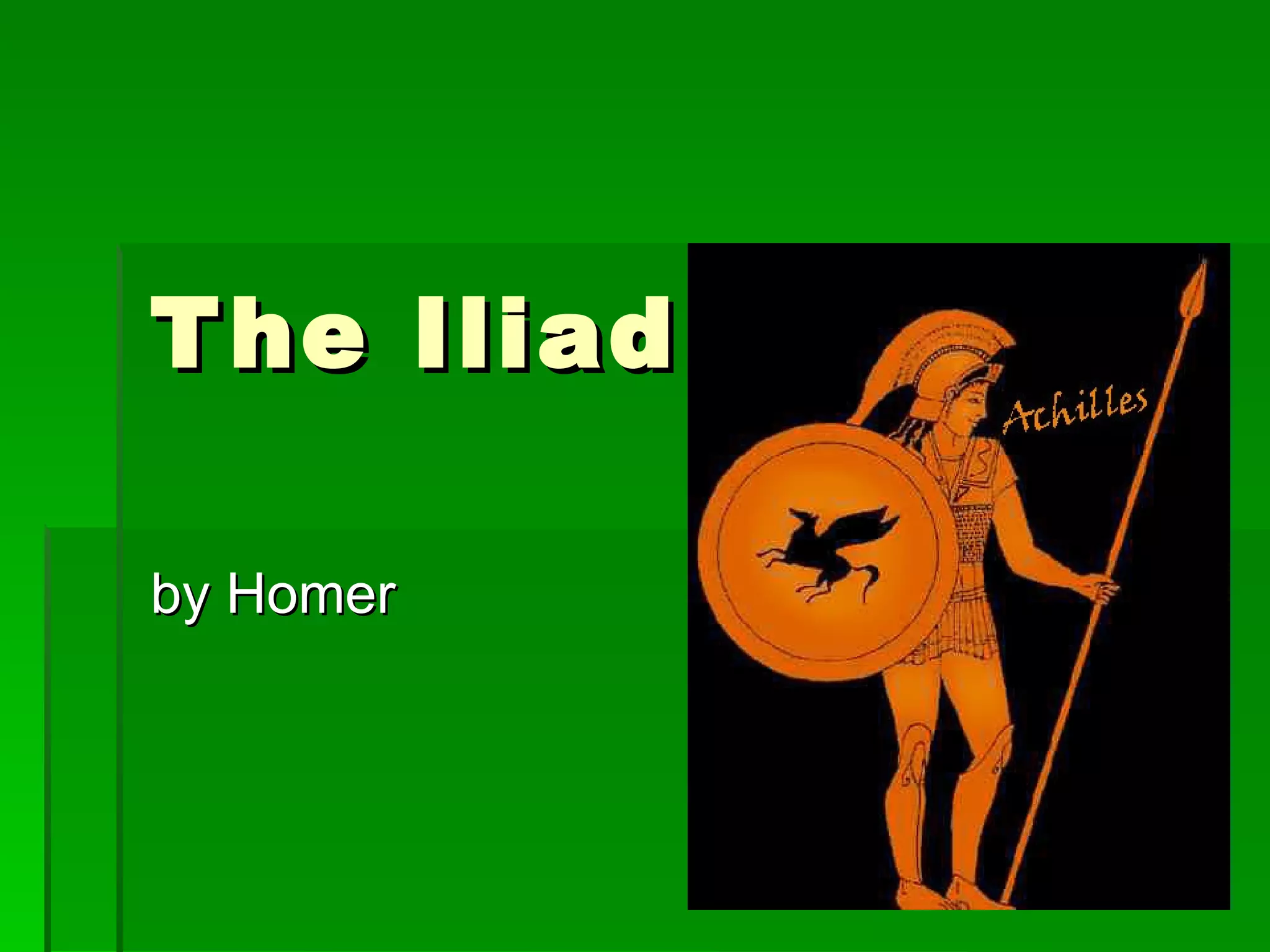The iliad intro | PPT