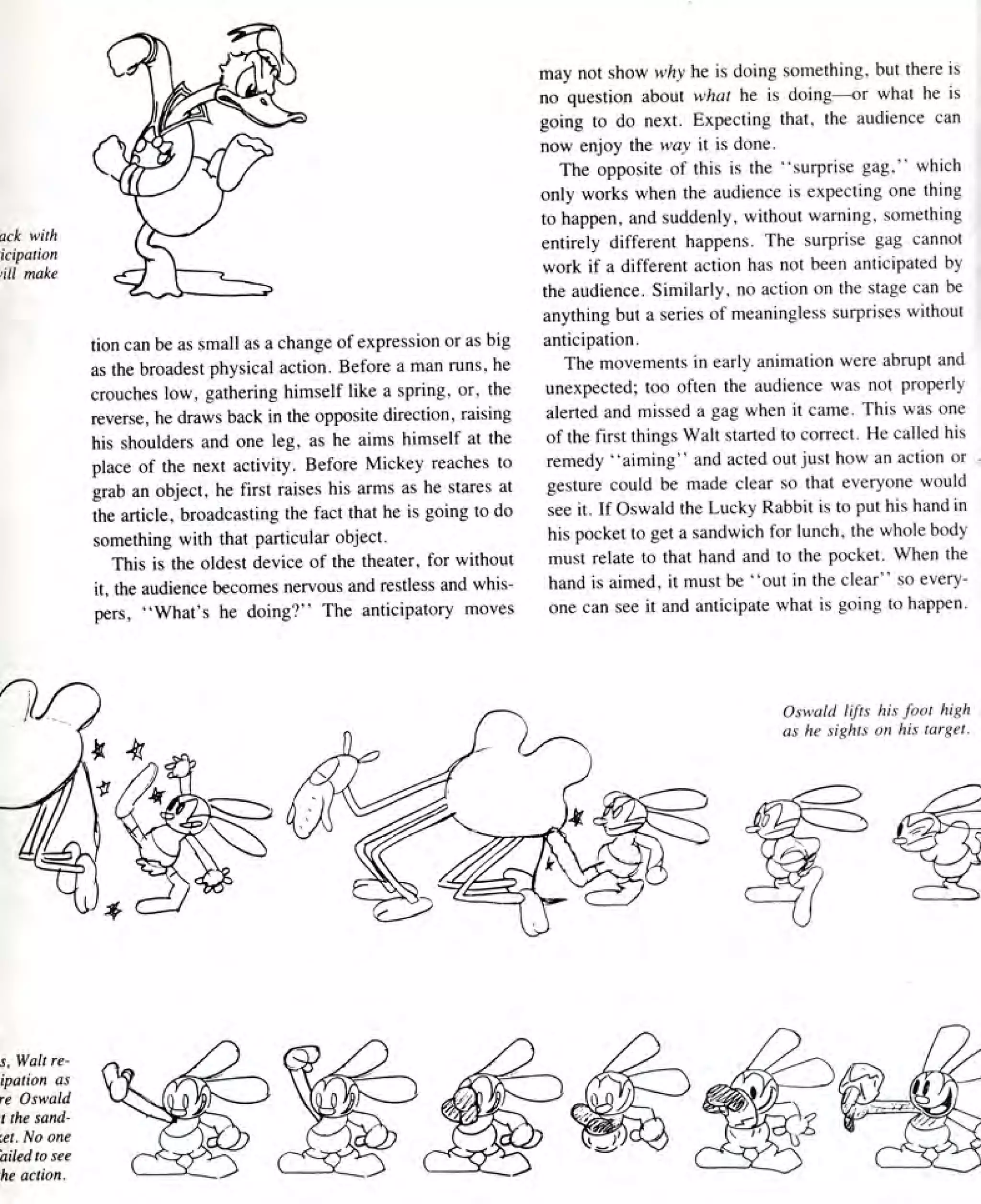The illusion of life 12 principles of animation small | PDF