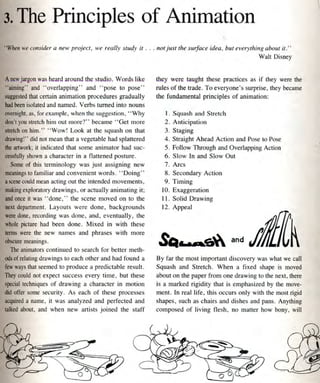 The illusion of life 12 principles of animation small | PDF