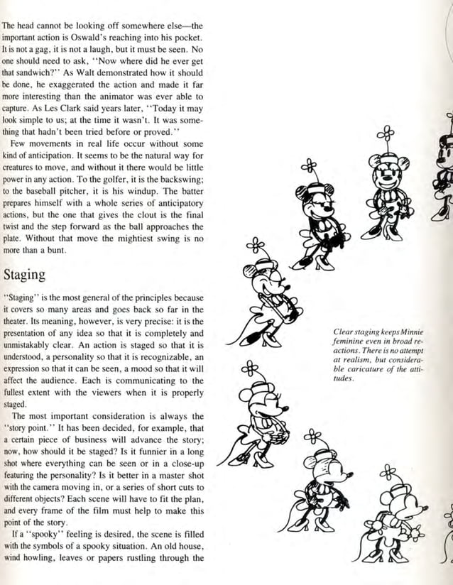 The illusion of life 12 principles of animation small | PDF