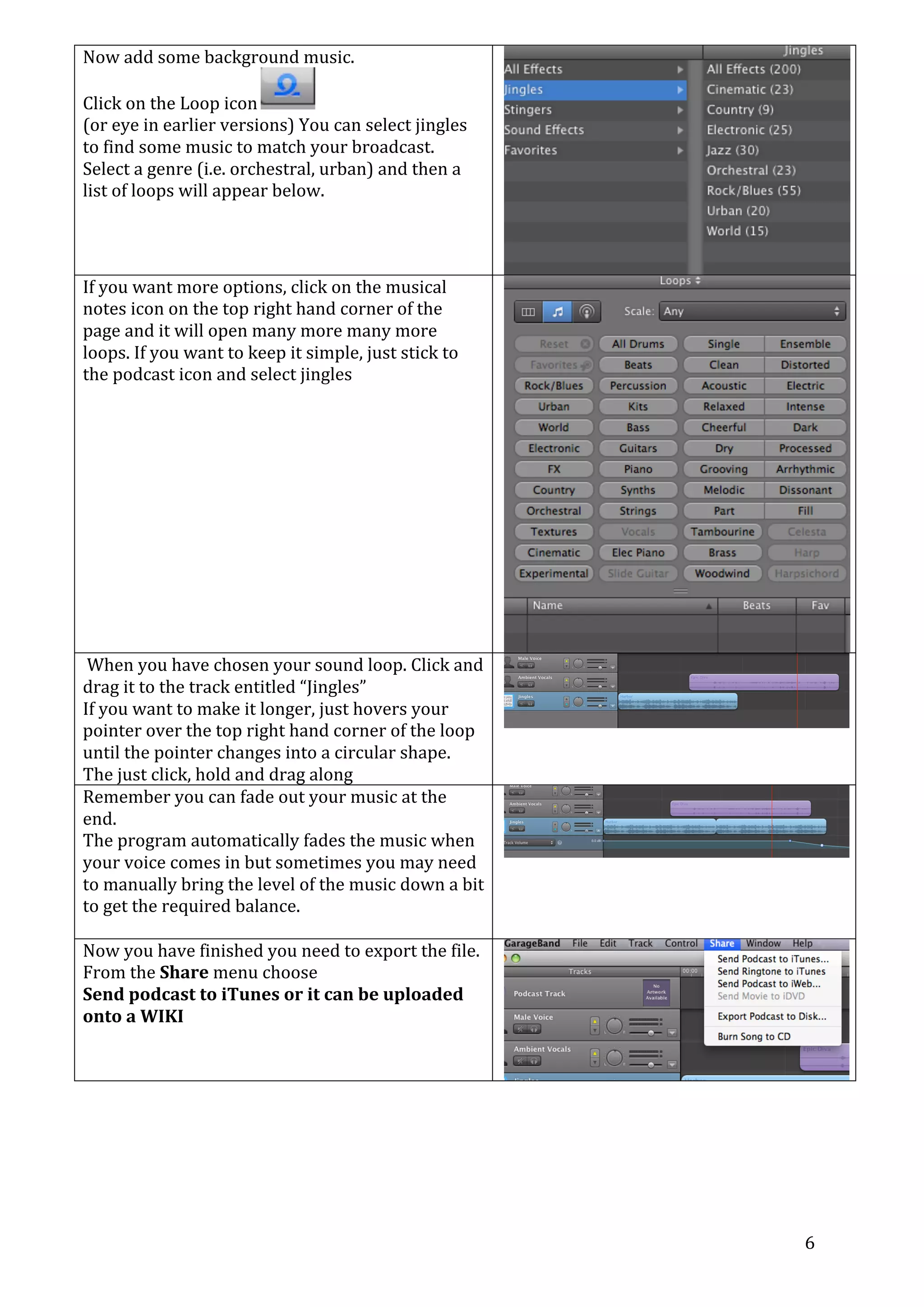 The illustrated guide to garage band for beginners | PDF