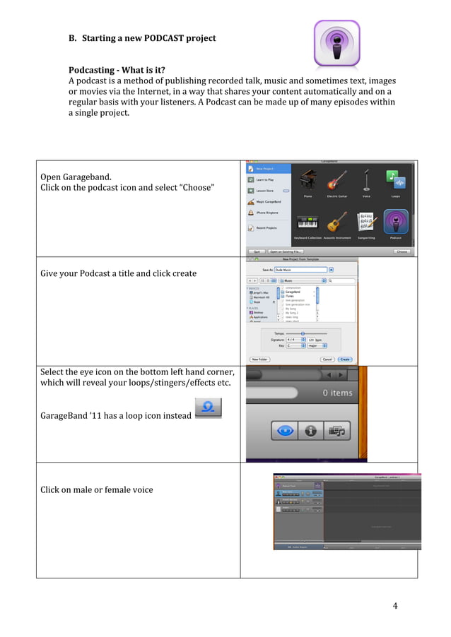 The illustrated guide to garage band for beginners | PDF