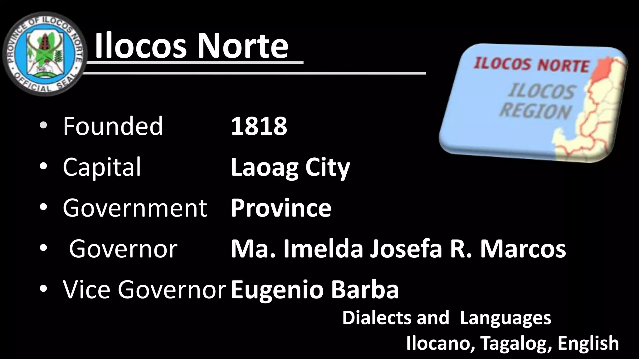 The ilocos region | PPTX