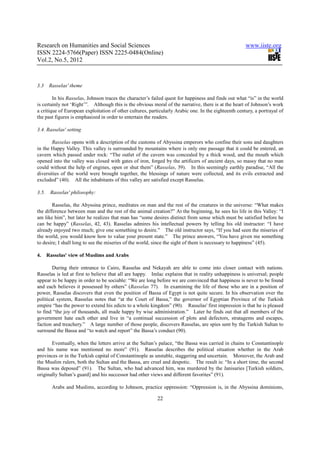 The image of the orient in samuel johnson's rasselas (1759) | PDF ...