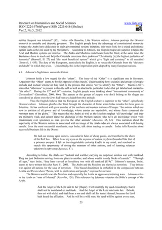 The image of the orient in samuel johnson's rasselas (1759) | PDF