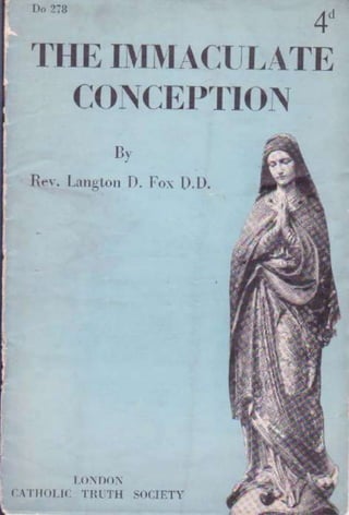 The immaculate conception | PPTX