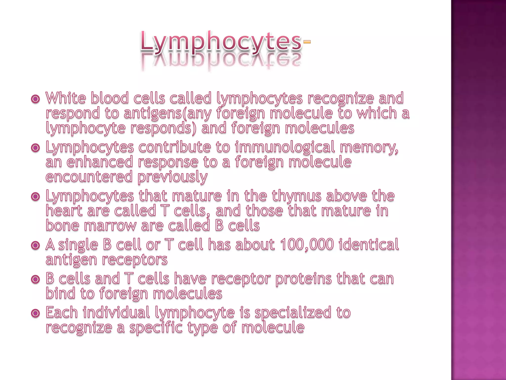 The immune system | PPTX