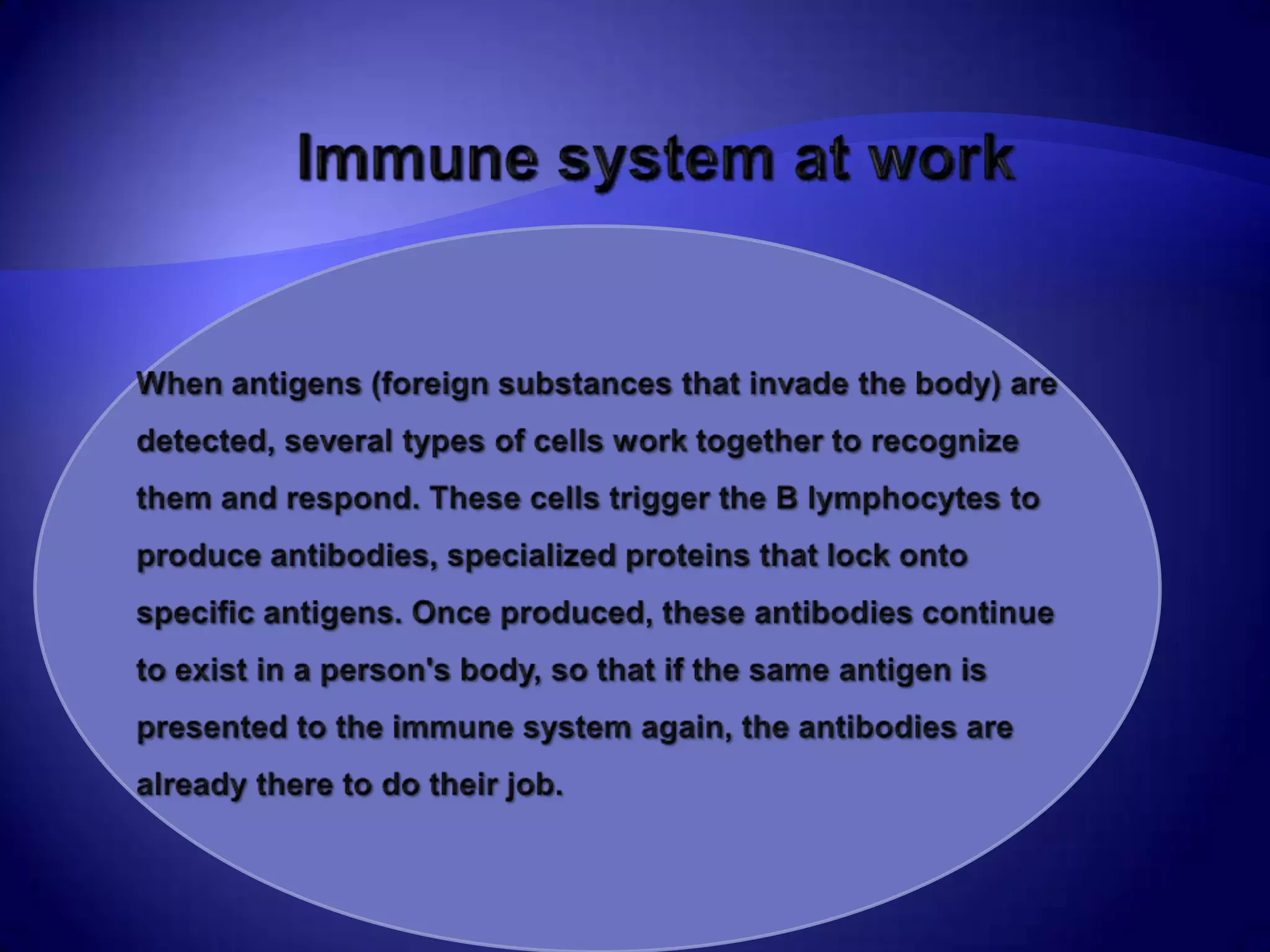 The immune system | PPTX