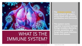 THE IMMUNE SYSTEM, COMMON DISEASES AND HERBAL MEDICINES | PPT