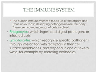 The immune system | PPT