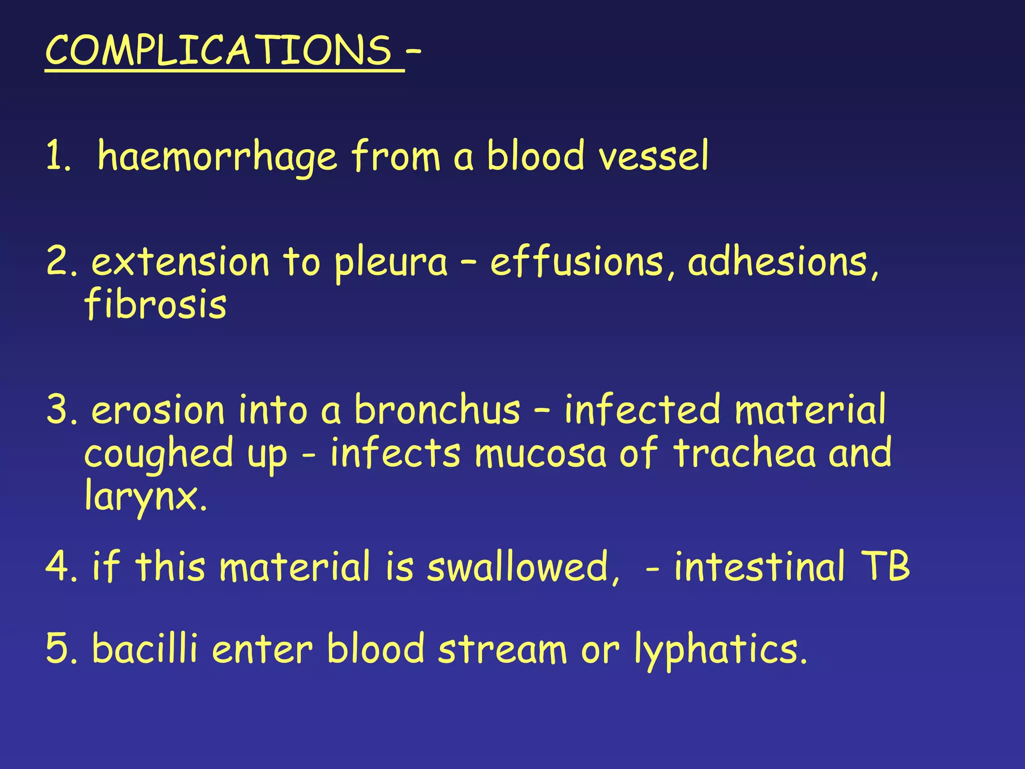 The immunopathology of Tuberculosis | PPT