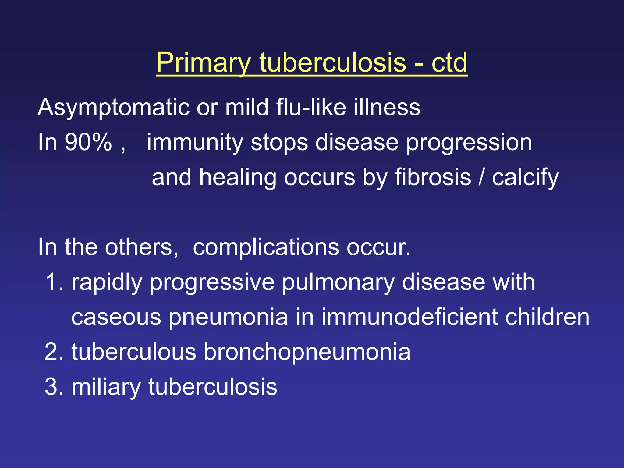 The immunopathology of Tuberculosis | PPT