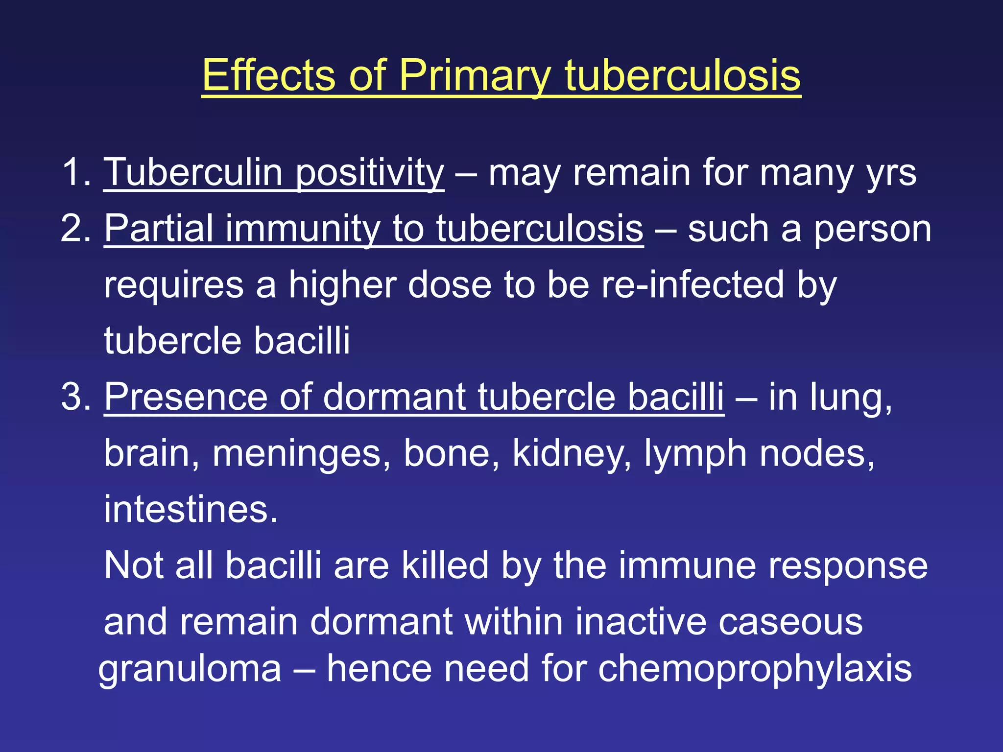 The immunopathology of Tuberculosis | PPT