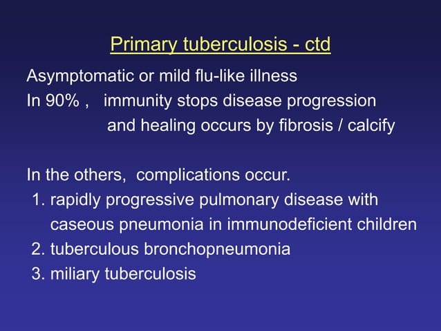 The immunopathology of Tuberculosis | PPT | Lung and Respiratory Health ...
