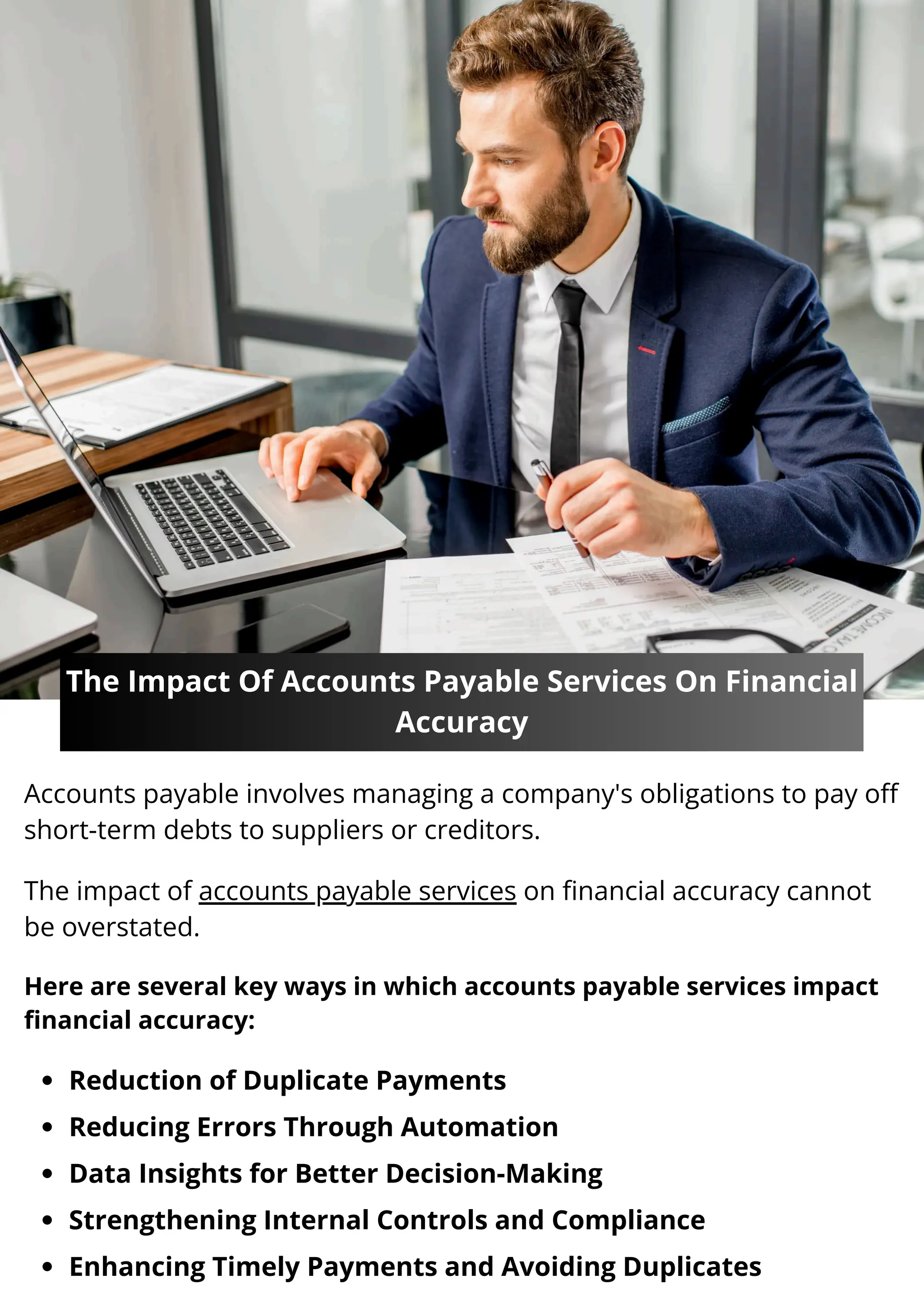 The Impact Of Accounts Payable Services On Financial Accuracy | PDF