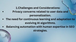 The Impact of AI in Search engine optimization | PDF