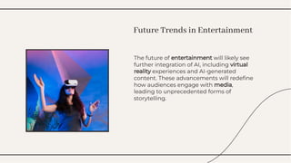 The Role of AI in Shaping the Future of Music and Entertainment | PDF