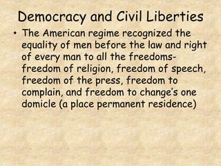 The impact of american rule | PPTX