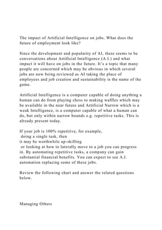 The impact of Artificial Intelligence on jobs. What does the fut.docx