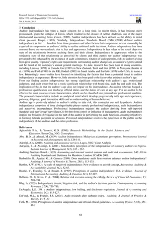 The impact of auditor age on auditor independence | PDF