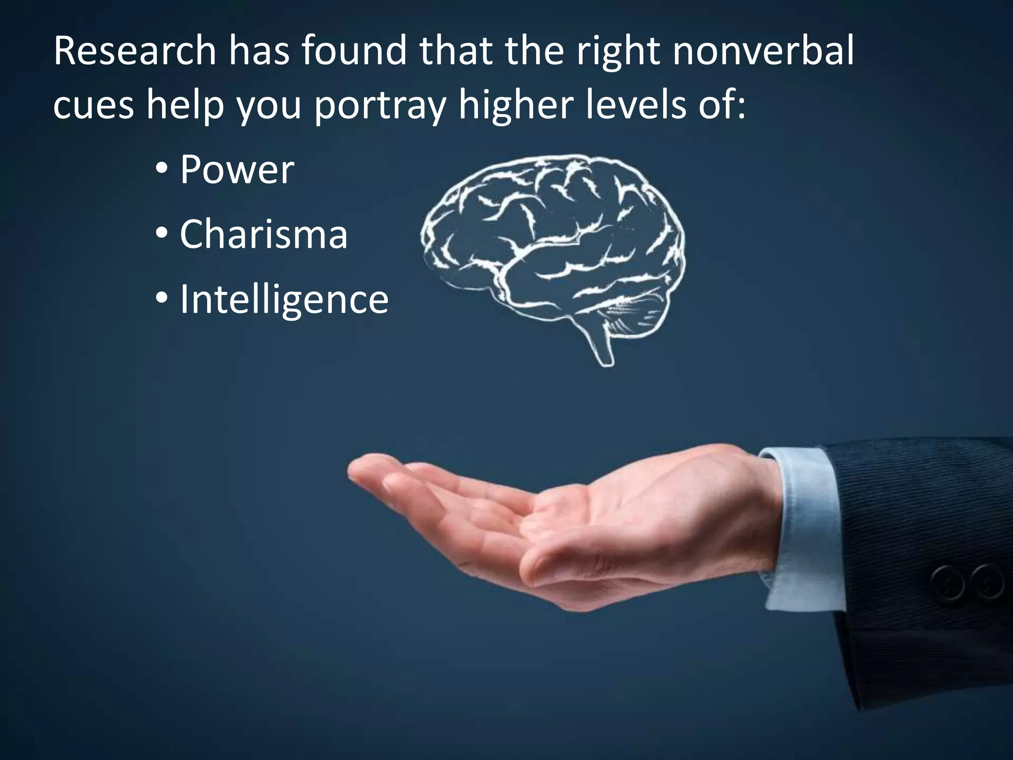 The impact of body language on professional success | PPTX