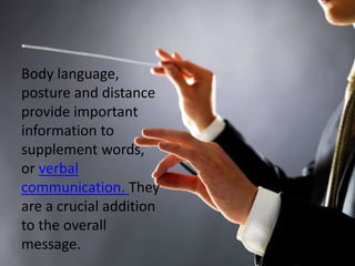 The impact of body language on professional success | PPTX