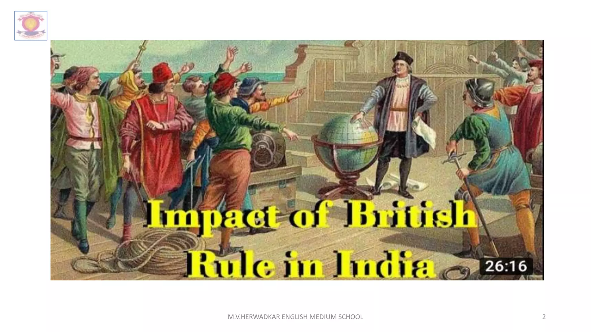 THE IMPACT OF BRITISH RULE IN INDIA 2022 10 TH STD.pptx