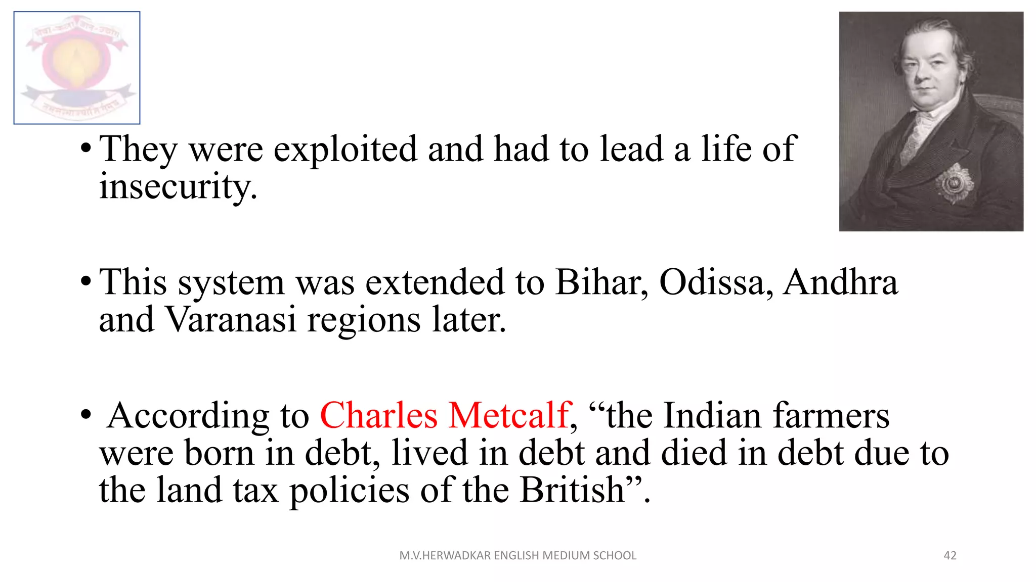 THE IMPACT OF BRITISH RULE IN INDIA 2022 10 TH STD.pptx