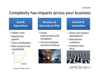 The Impact of Complexity Costs on Operations Planning | PDF | Business ...