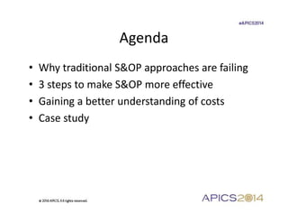 The Impact of Complexity Costs on Operations Planning | PDF