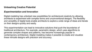 The Impact of Digital Modeling on Architectural Precision and ...