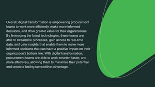 The impact of digital transformation on procurement.pptx